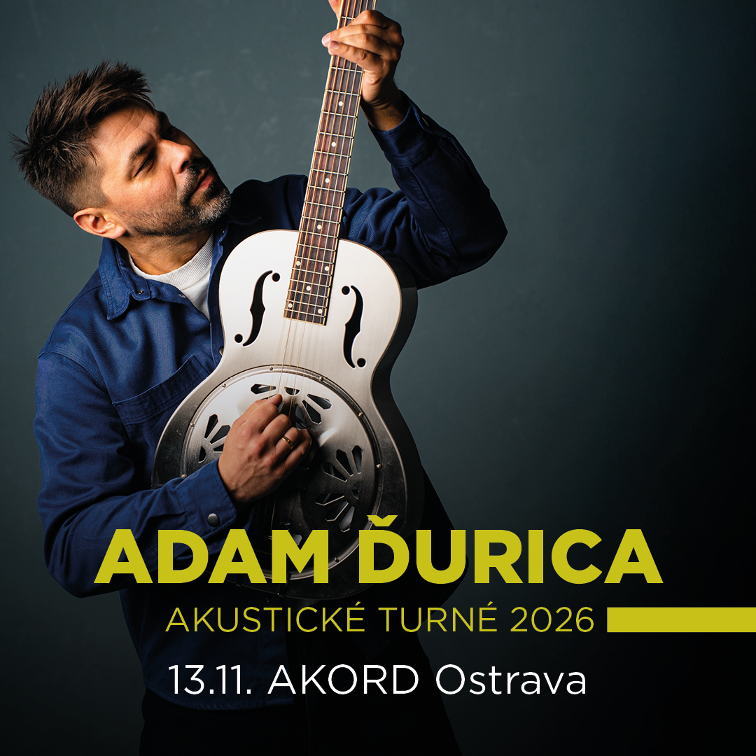 Adam Ďurica – akustické turné 2026 - DK Akord Ostrava